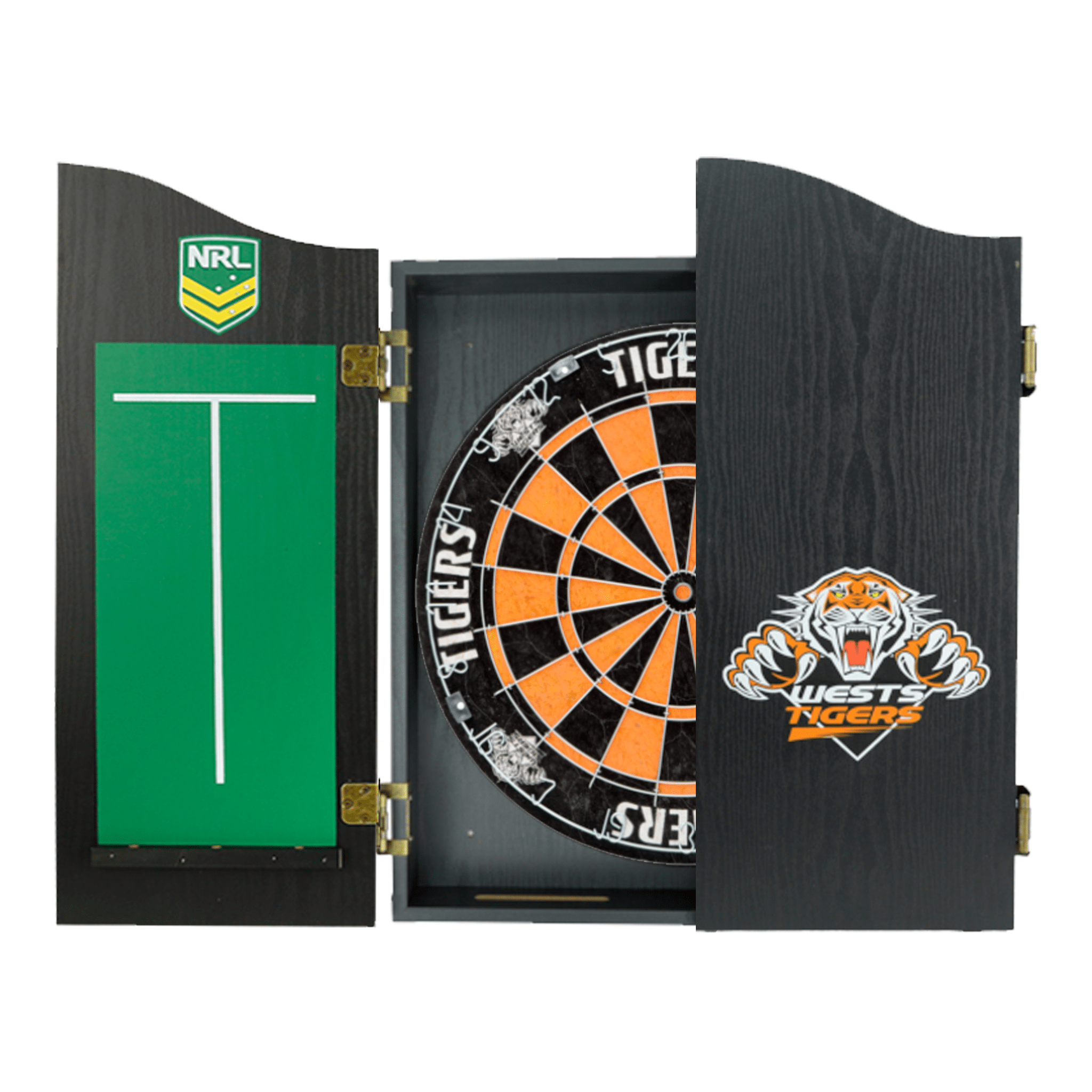Buy Official NRL Dartboard, Cabinet & Darts - Complete Darts Set from ...