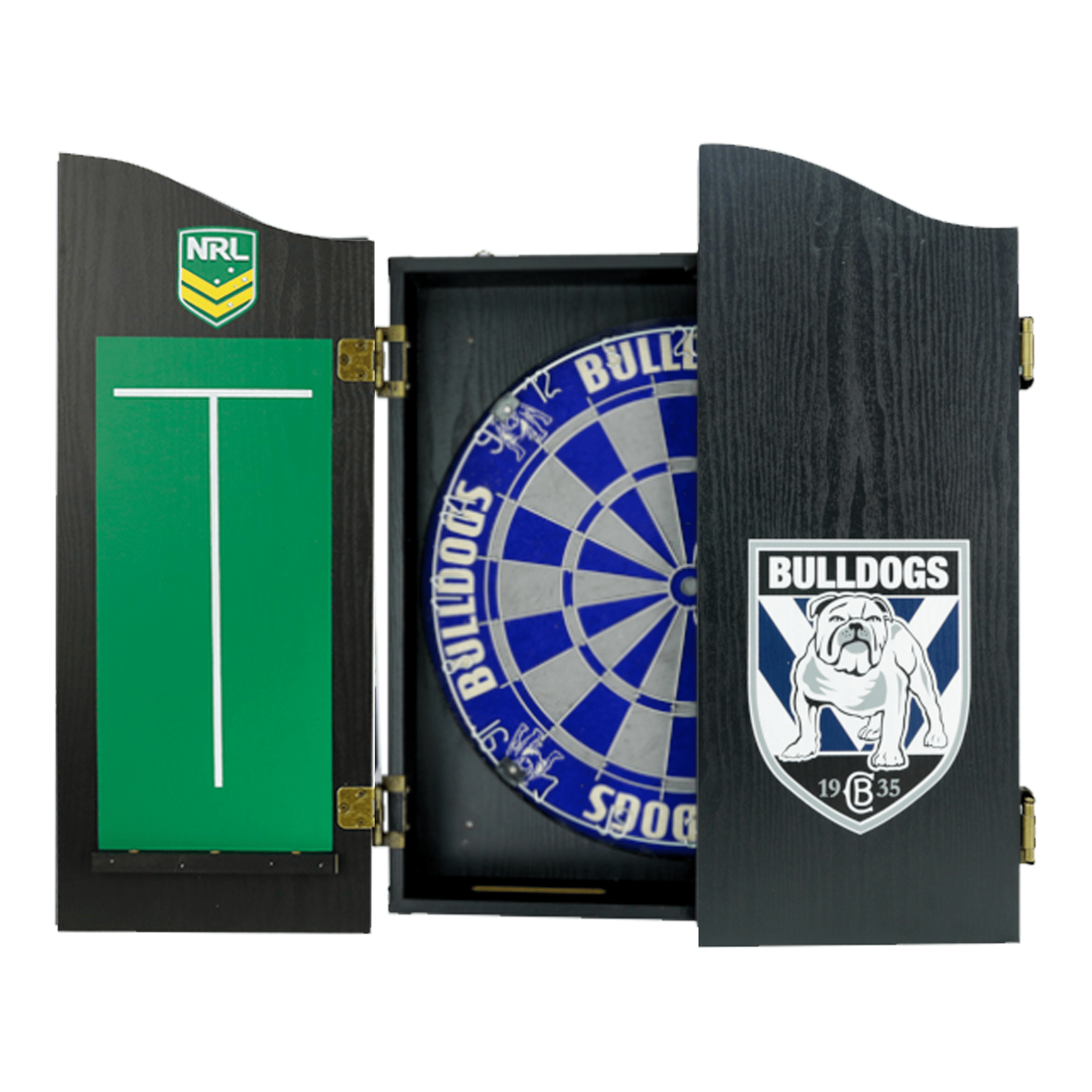 Buy Official NRL Dartboard, Cabinet & Darts - Complete Darts Set from ...