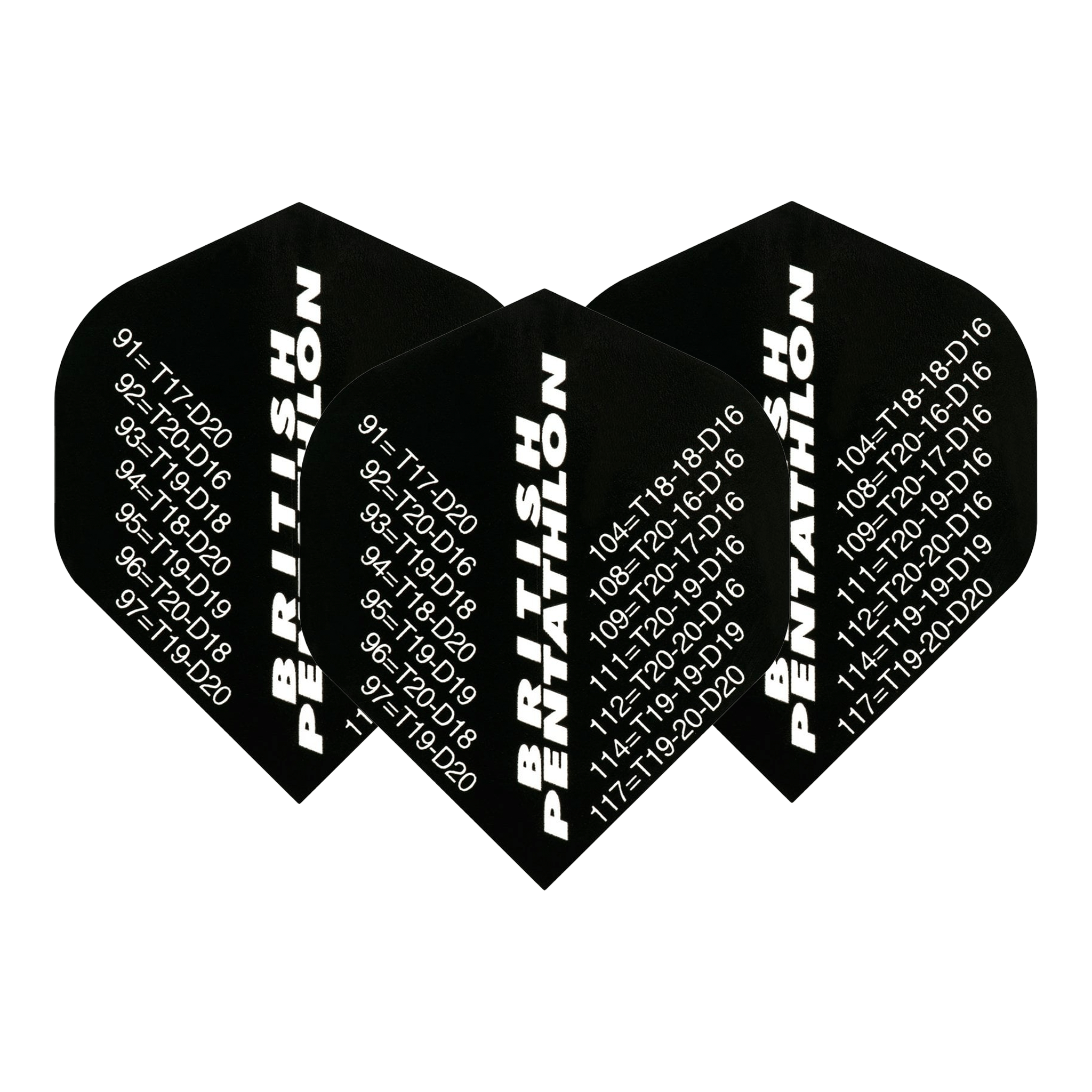 Buy Pentathlon Checkout Dart Flights from Darts Online